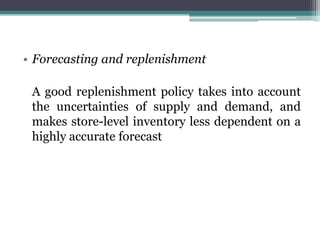 Retail Forecasting | PPTX