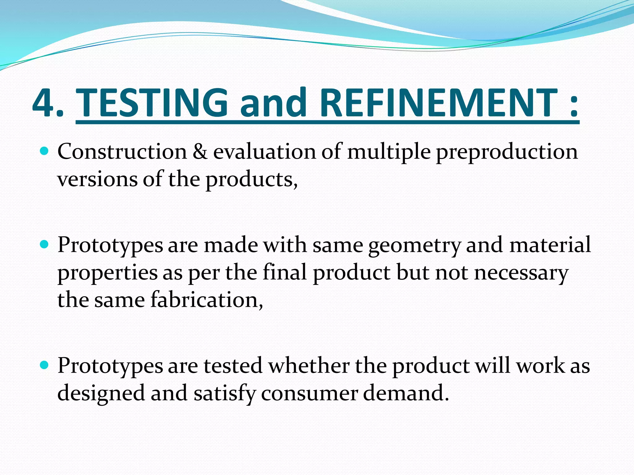 PRODUCT DEVELOPMENT PROCESS | PPTX