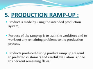 PRODUCT DEVELOPMENT PROCESS | PPTX