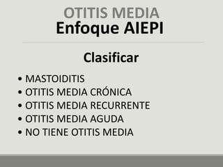 Otitis Media en pediatría | PPT