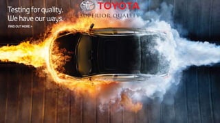 The Toyota Way (Toyota Production System) [Operations Management] | PPTX