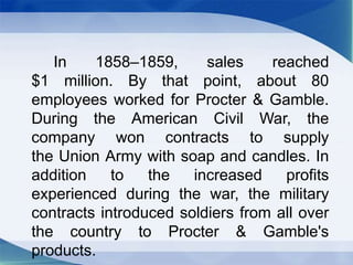 Procter and Gamble Company | PPTX