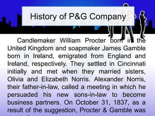Procter and Gamble Company | PPTX