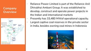 Reliance Power Operations | PPTX