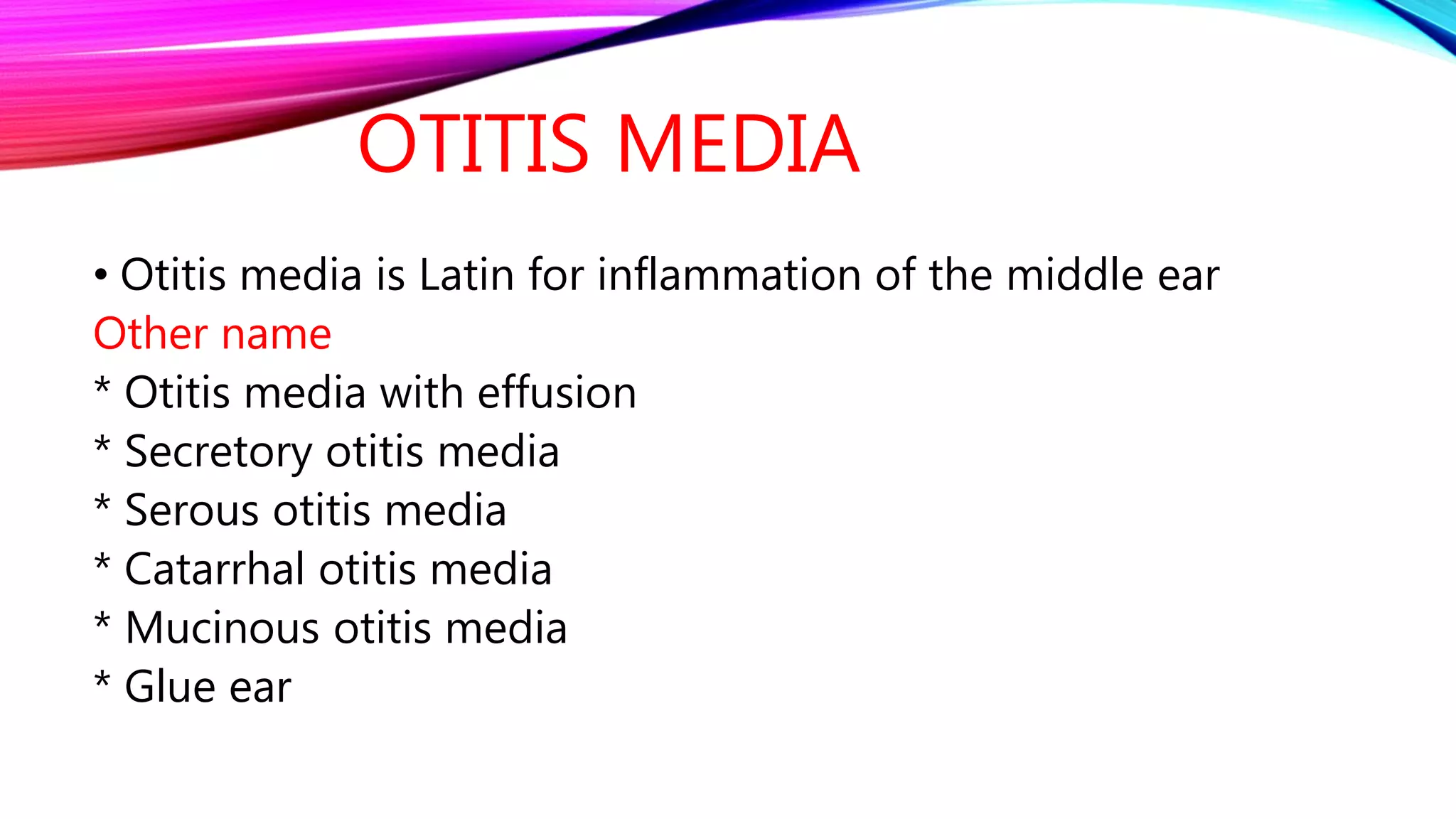 otitis media | PPT