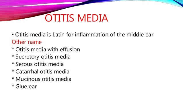 otitis media