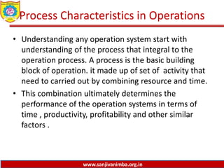 Operation Process | PPTX
