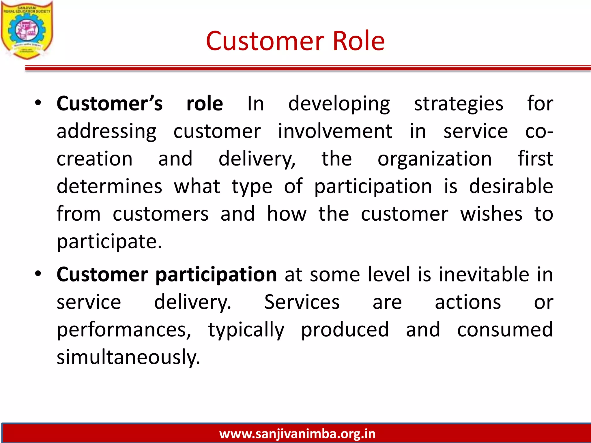 Service System Design Matrix | PPTX