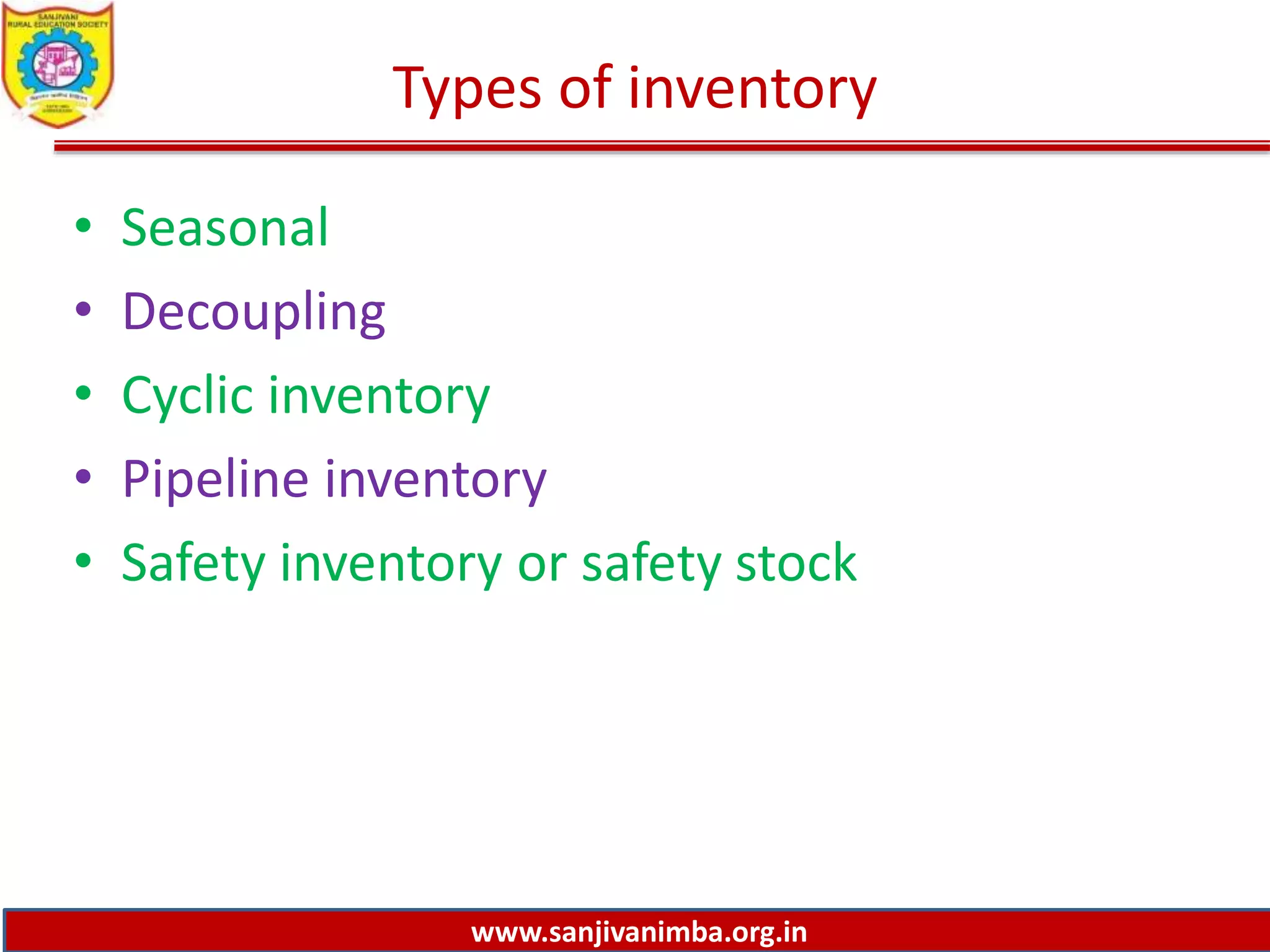 Inventory Management | PPTX
