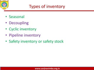 Inventory Management | PPTX