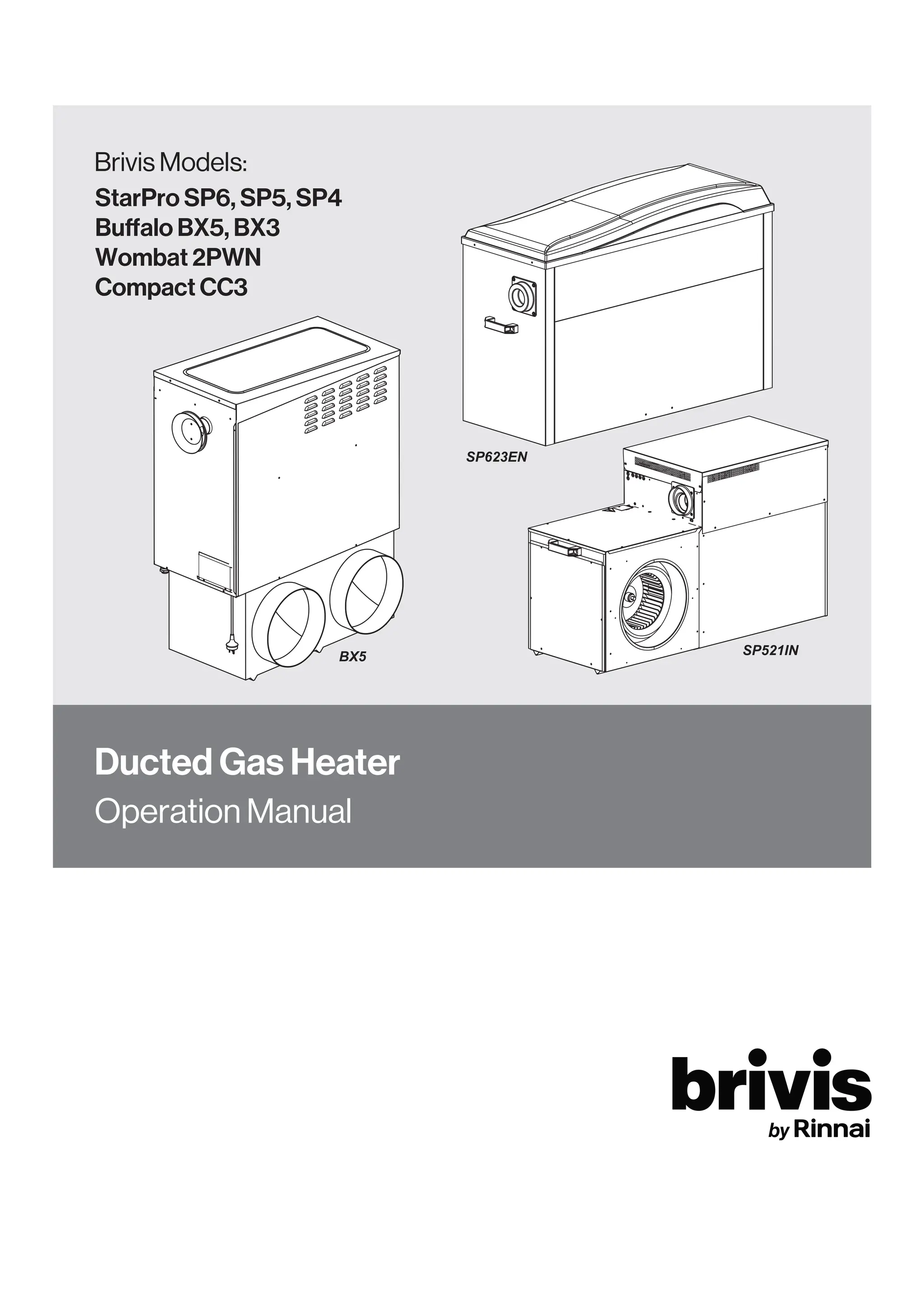 OM-BRIVIS-SP4-SP5-SP6-BX5-CC3-2PWN-BX3-ISSUE-A-MARCH-2020 gas heater manual instruction | PDF