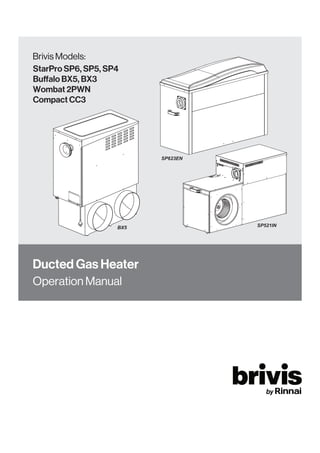 OM-BRIVIS-SP4-SP5-SP6-BX5-CC3-2PWN-BX3-ISSUE-A-MARCH-2020 gas heater ...