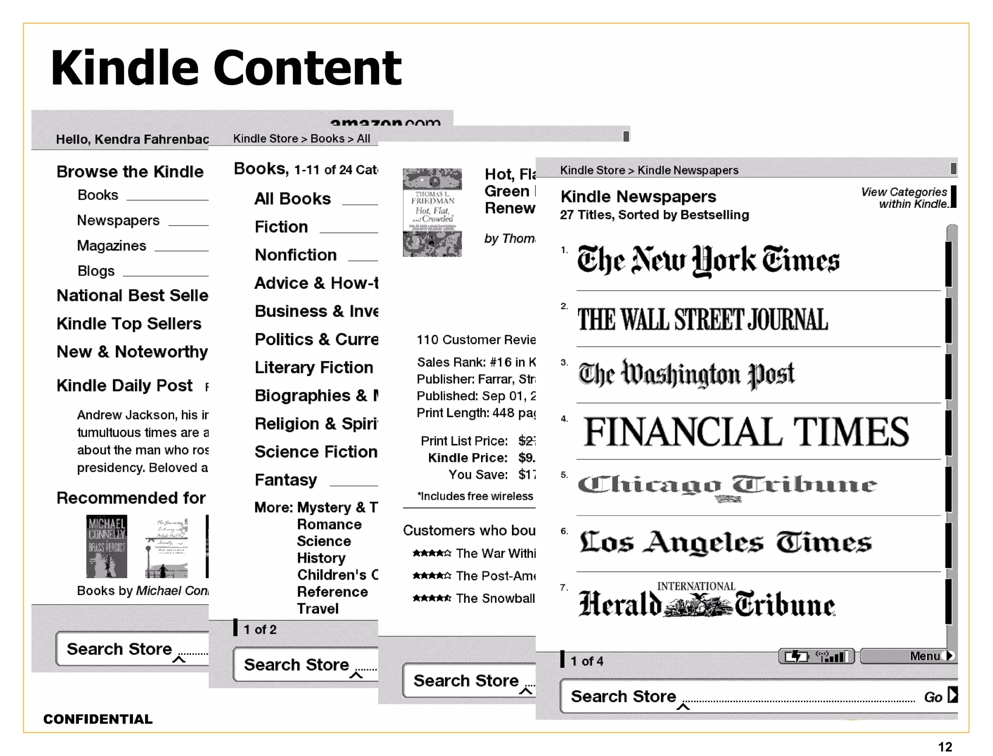 Amazon Kindle Ecosystem | PDF