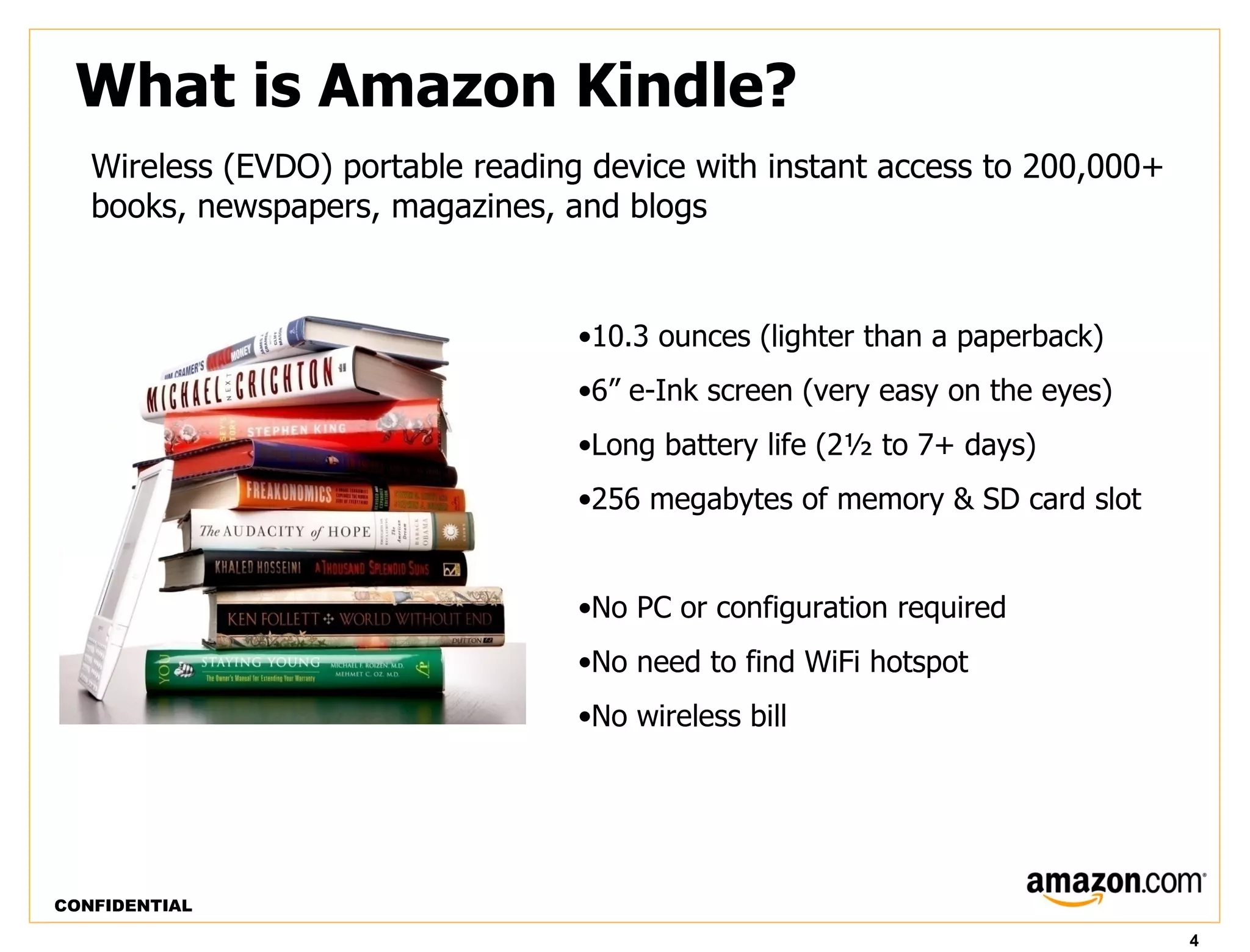 Amazon Kindle Ecosystem | PDF