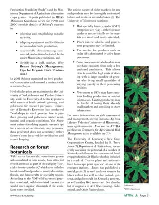 Herb Production in Organic Systems | PDF