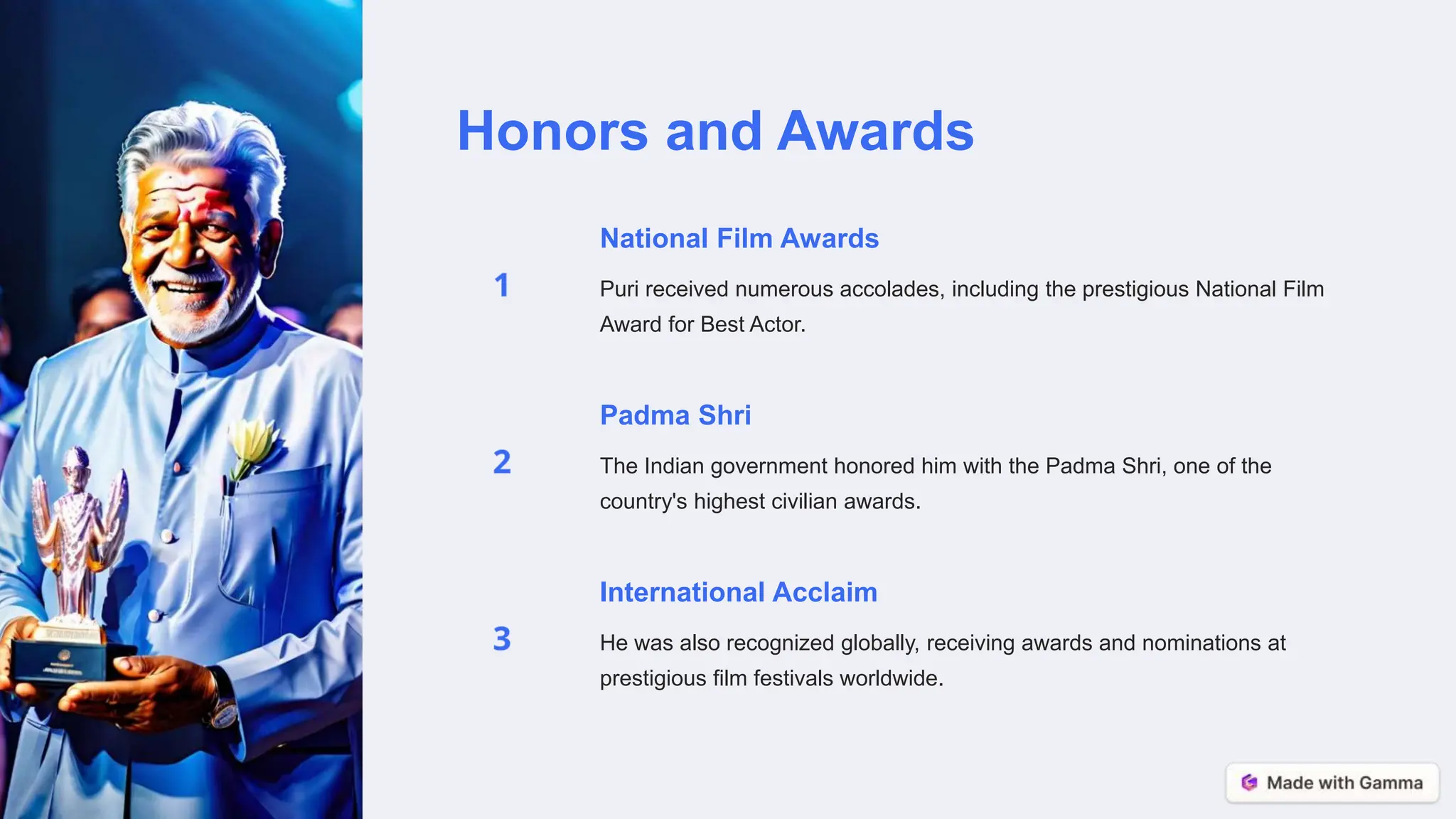 Om-Puri-A-Legendary-Actor.pptxIndian actor | PPTX