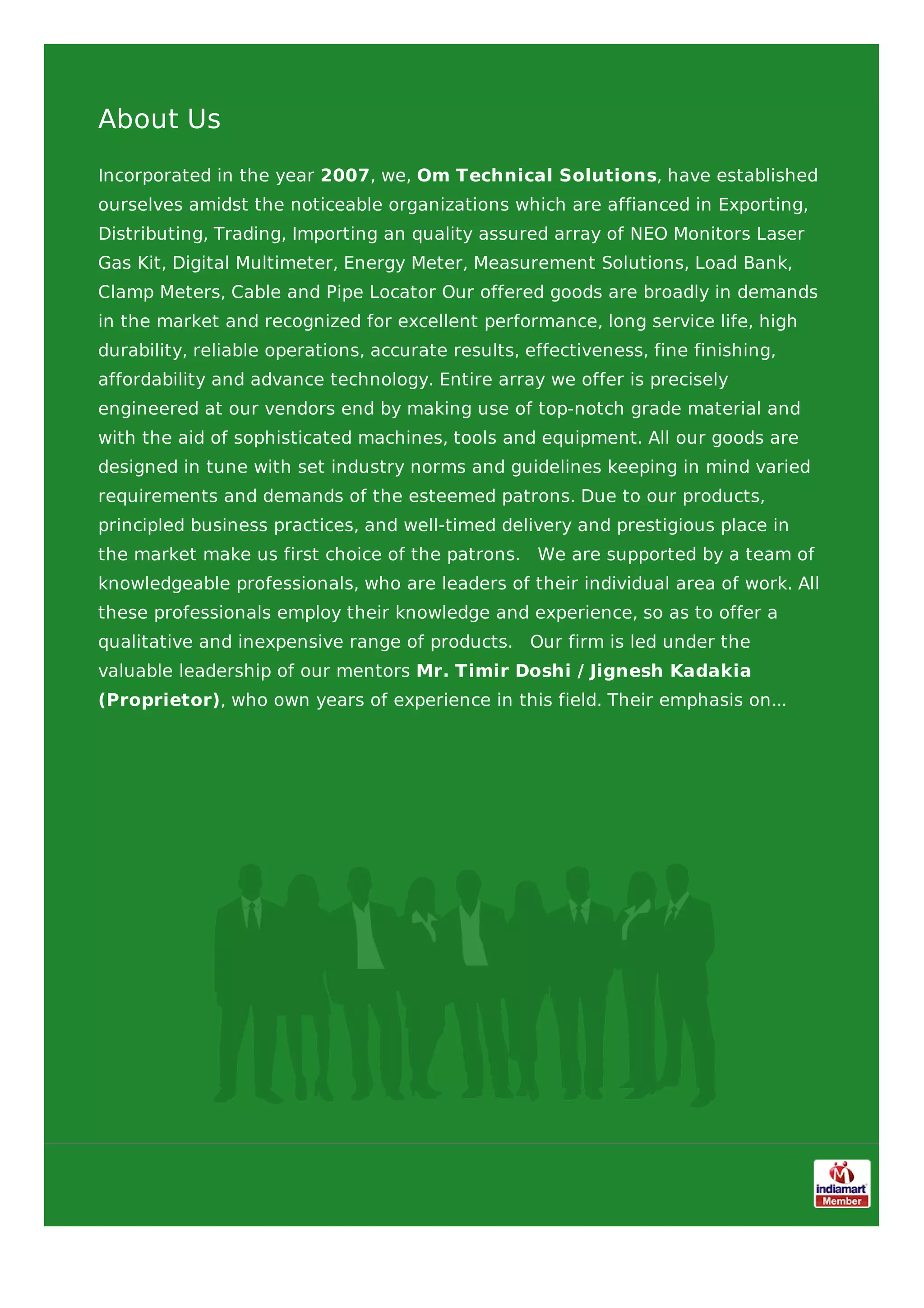 Om technical-solutions | PDF