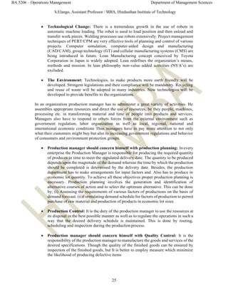 Operation Management unit - I Materials | PDF | Business | Business and Finance