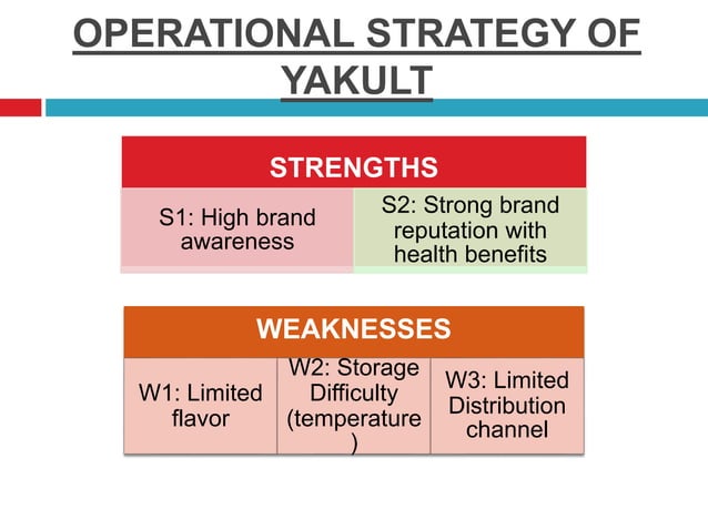 Om yakult operation management | PPTX | Manufacturing Industry | Industries