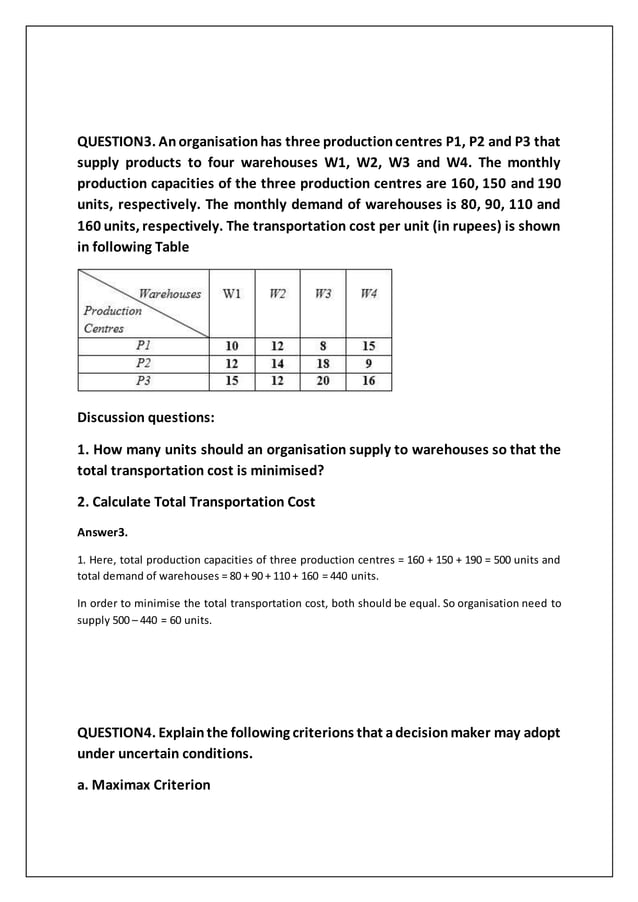 Om0010 operations management docx | DOCX