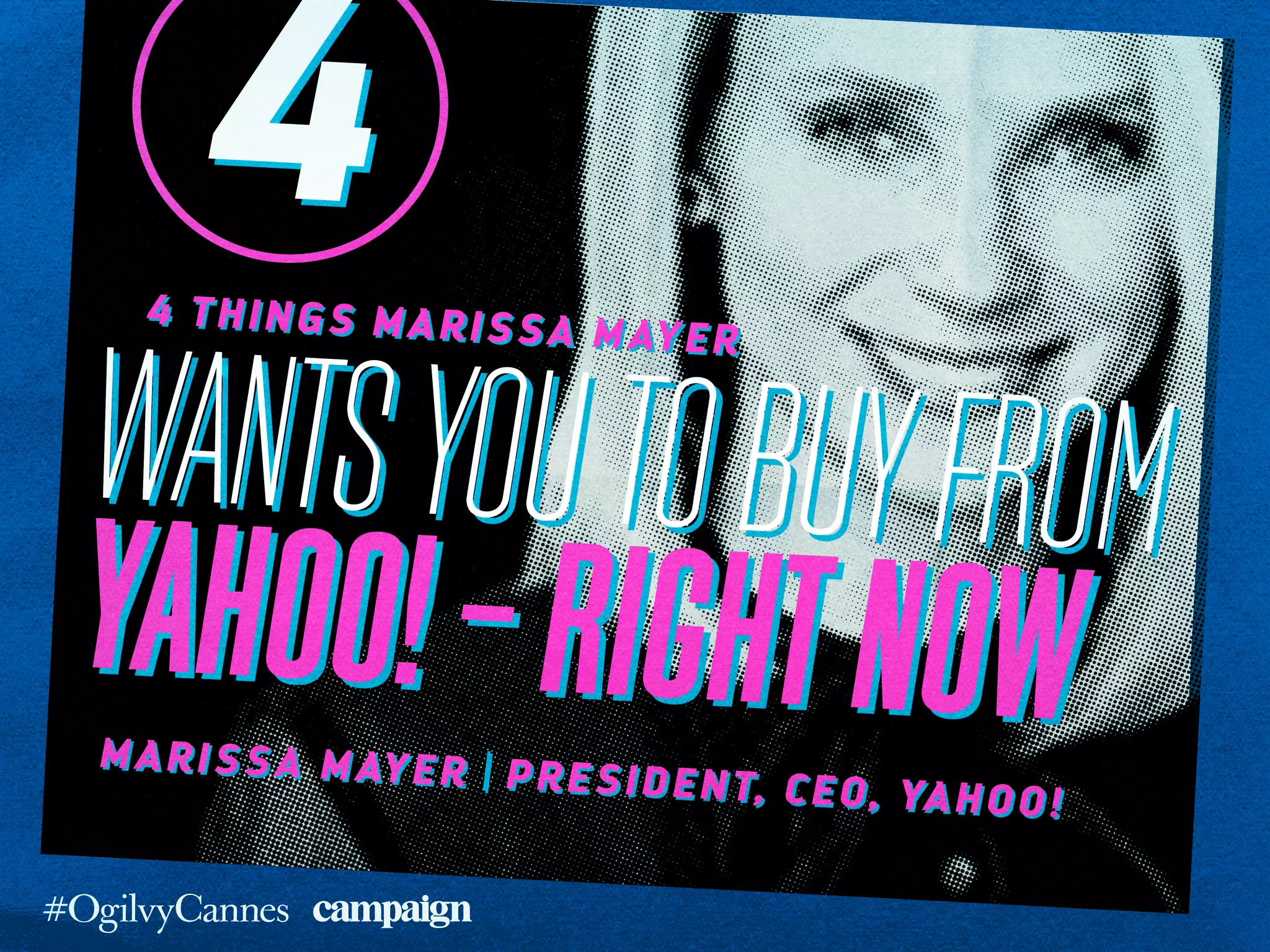4 THings Marissa Mayer Wants You to Buy from Yahoo! - Right Now #CannesLions #OgilvyCannes | PPT ...