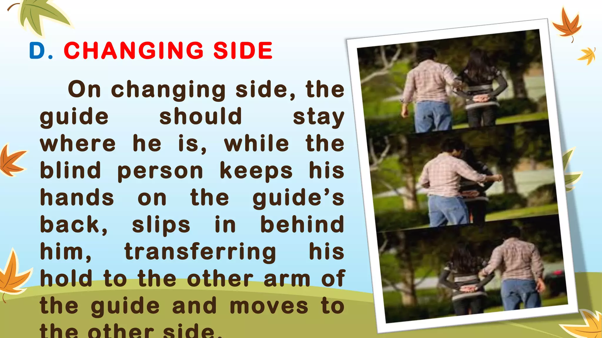 ORIENTATION AND MOBILITY FOR BLIND PERSON | PPT