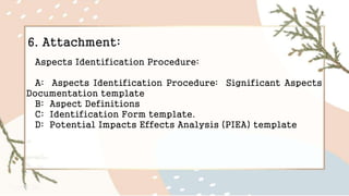 EMS (Environmental Management System)) | PPT