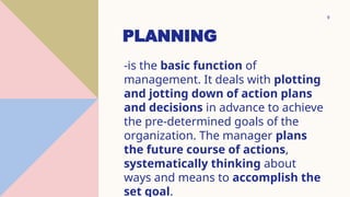 Organization and Management Lesson 4 presentation | PPTX