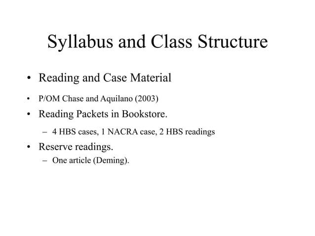 Operations Management Introduction | PPT