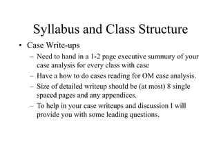 Business and Operations Management a Brief Overview | PPT