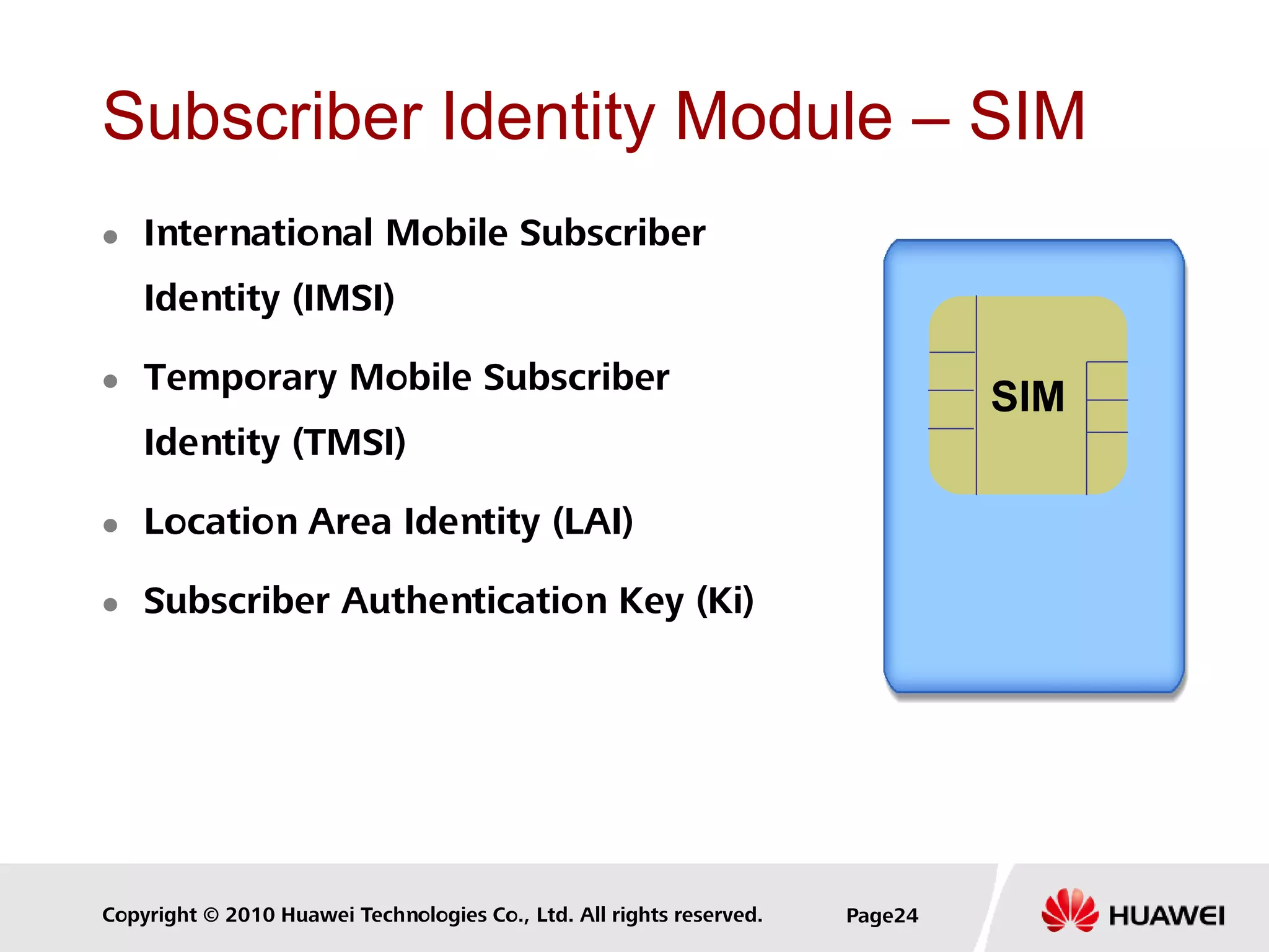 Huawei GSM Principles | PDF