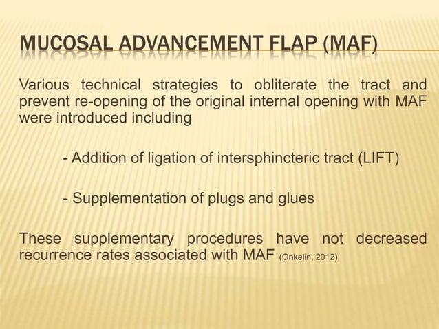 Overlapping Mucosal Advancement Flap Improves Outcome.pptx