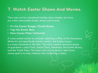 7 Ways To Celebrate Easter In The Hospital | PDF