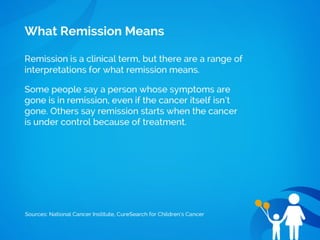 Cancer Remission Vs. Survivorship: What’s The Difference? | PPT