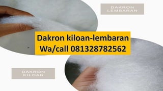 jual dakron silikon | PPT