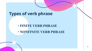 STRUCTURES OF ENGLISH- VERB PHRASE PRESENTATION | PPT