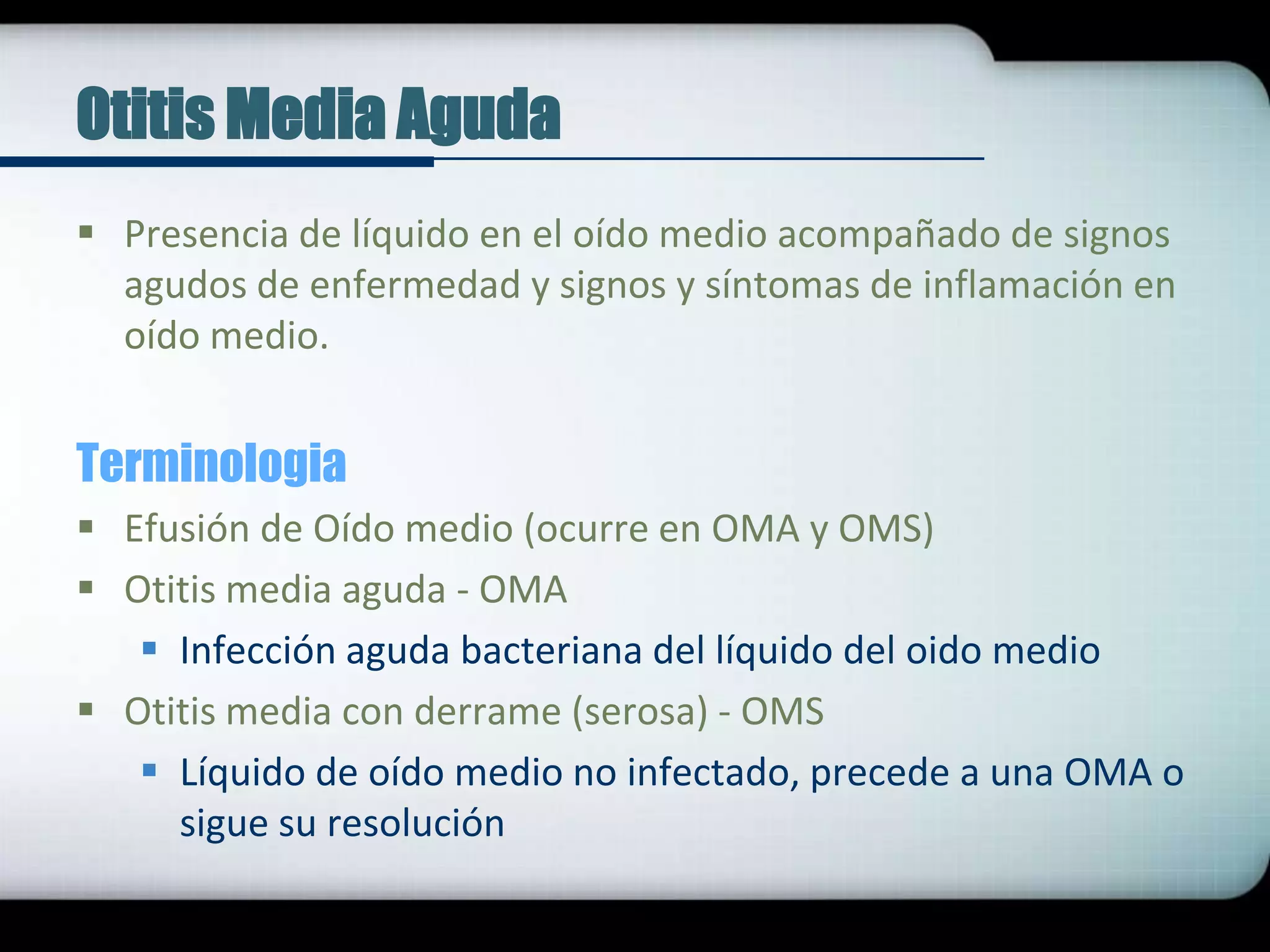 Otitis media aguda, mastoiditis, sinusitis | PPTX | Ear, Nose and ...