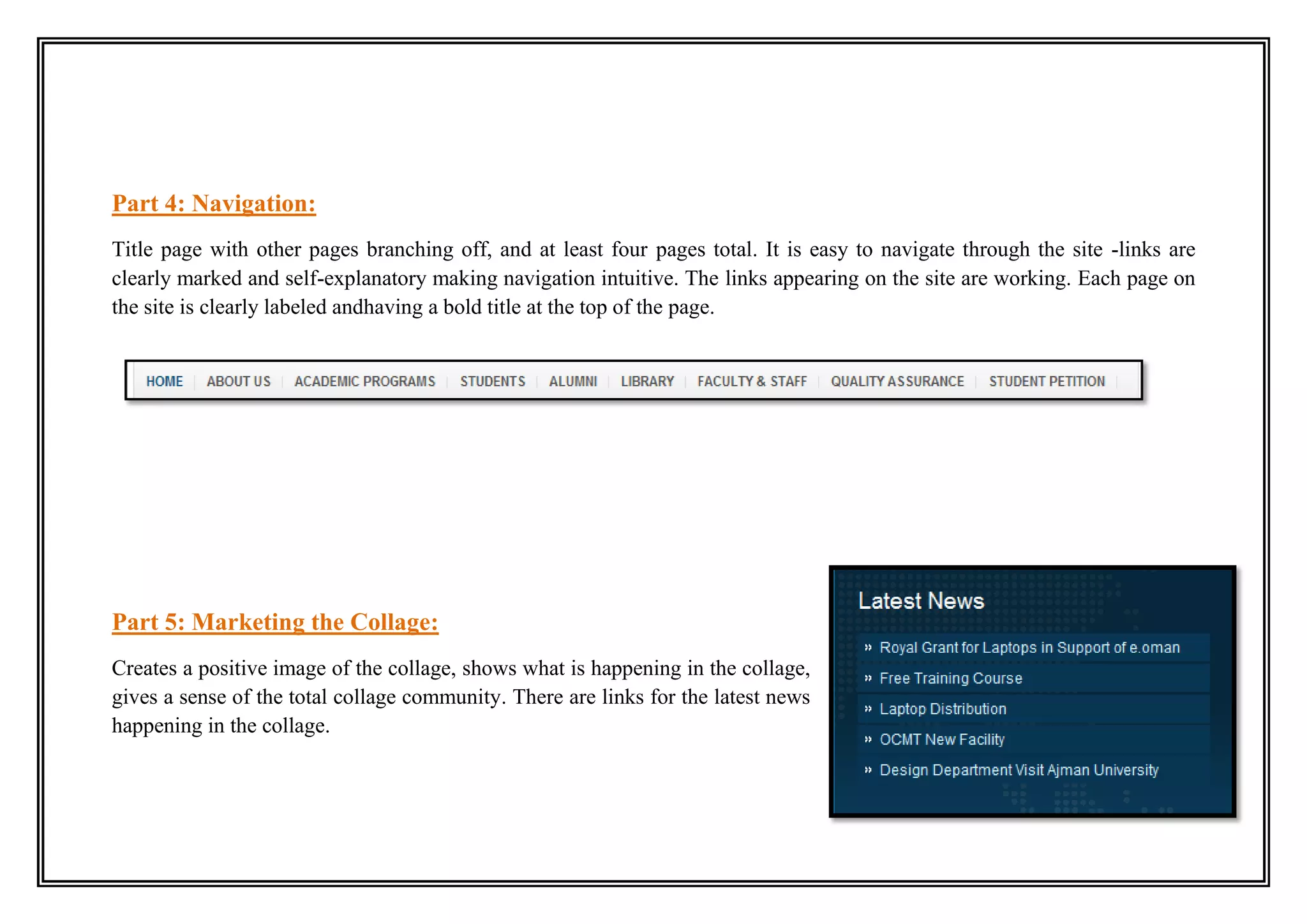 Oman college of management & technology | DOCX