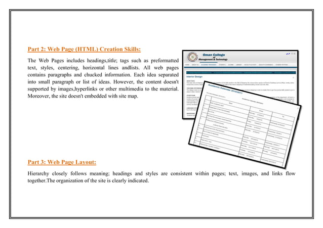 Oman college of management & technology | PPT