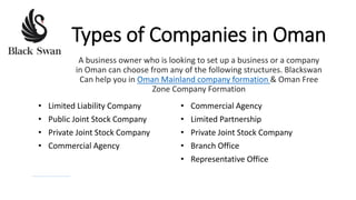 Oman mainland company formation | PPTX