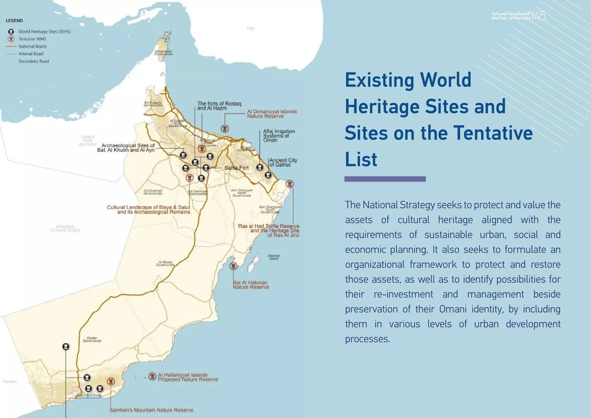 Oman’s 2040 National Spatial Strategy, Coordination of Economic and ...
