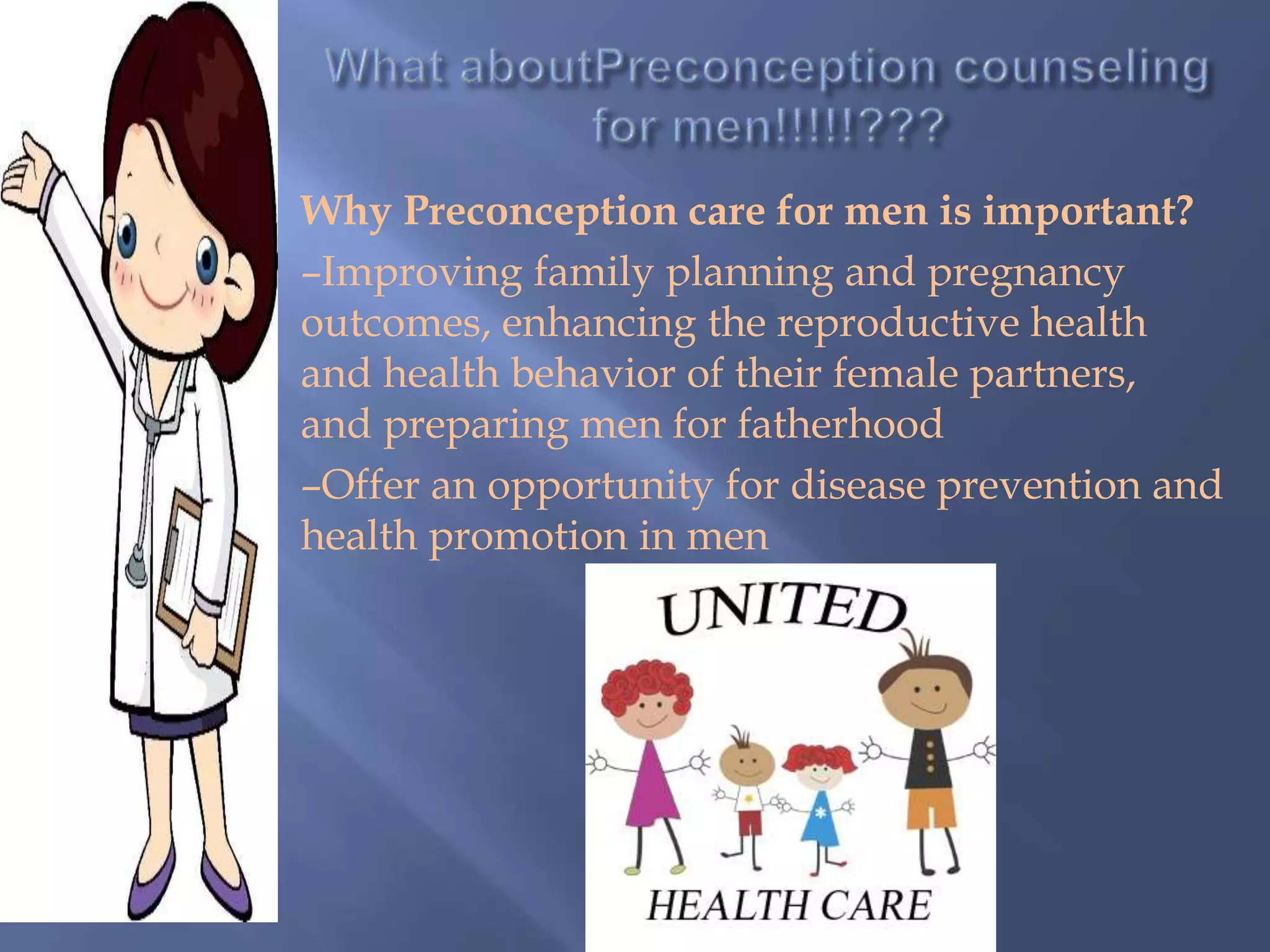 Preconception counseling | PPTX