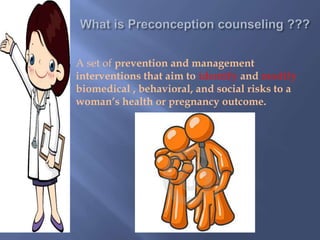 Preconception counseling | PPTX