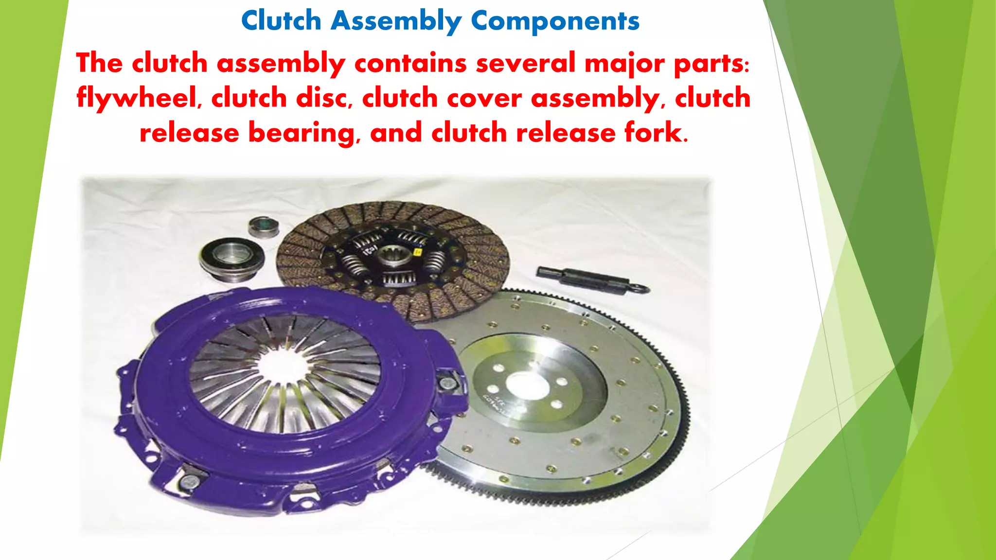 AUTOMOTIVE CLUTCHE SYSTEM | PPTX