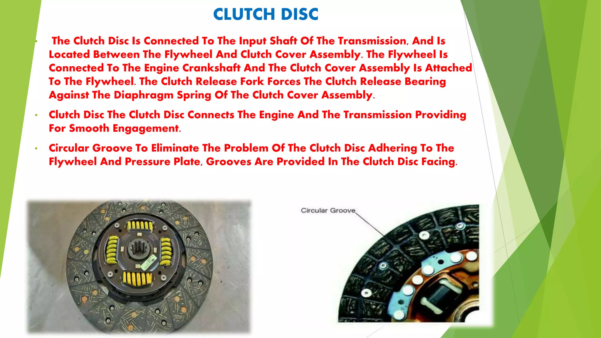 AUTOMOTIVE CLUTCHE SYSTEM | PPTX