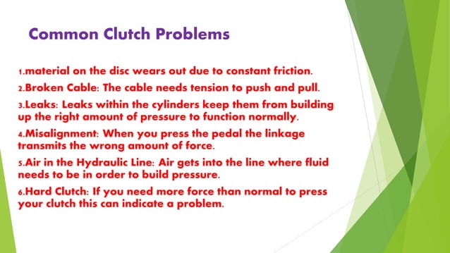 AUTOMOTIVE CLUTCHE SYSTEM | PPTX | Auto Technology | Automotive