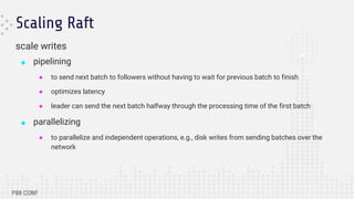 Square's Lessons Learned from Implementing a Key-Value Store with Raft | PPT