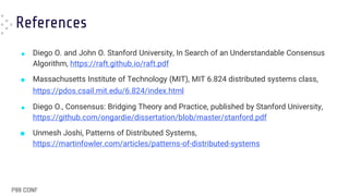 Square's Lessons Learned from Implementing a Key-Value Store with Raft | PPT