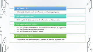 Otitis Media Aguda, diagnostico y tratamiento. | PDF