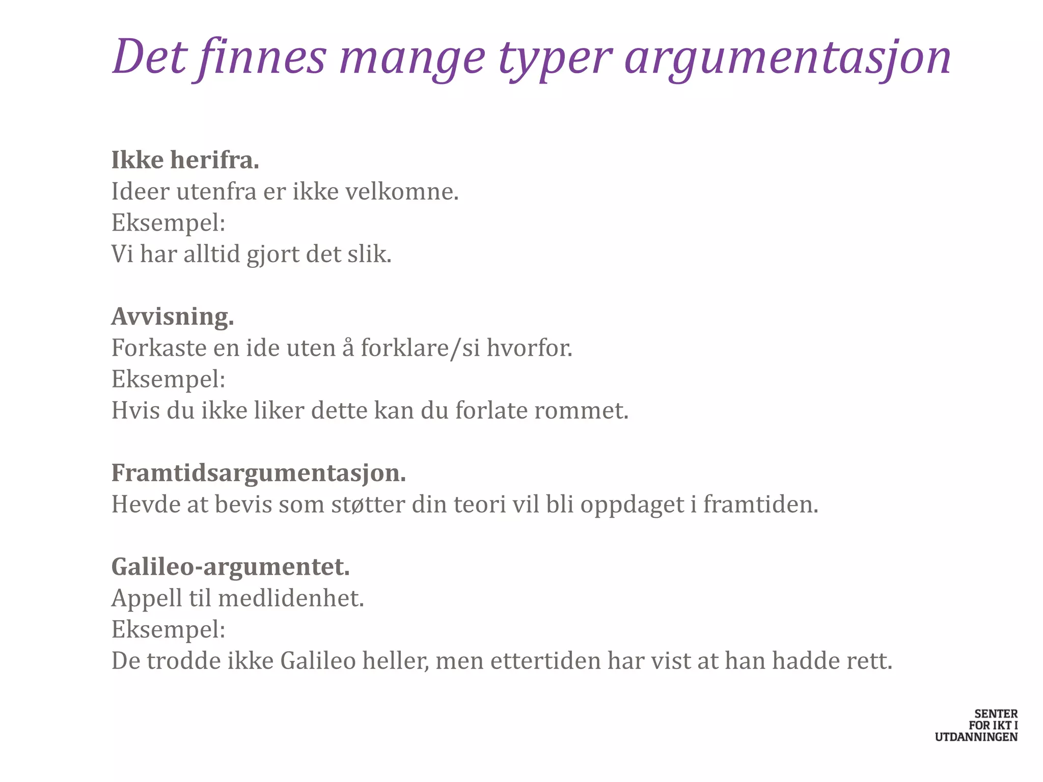 Om argumentasjon 7. trinn norsk sammensatt | PDF